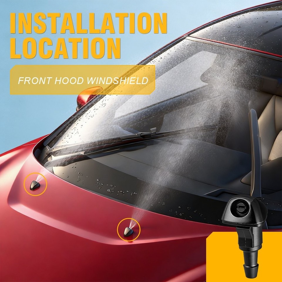 Honda Windshield Nozzle Mod