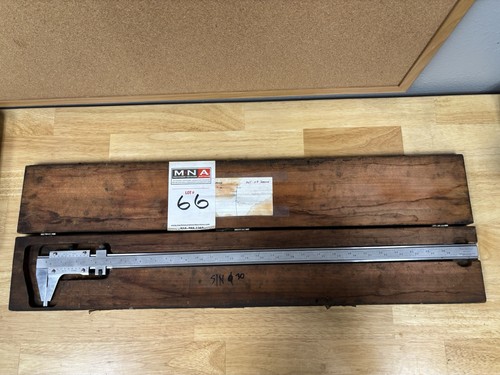 STARRETT No. 123 VERNIER CALIPER Master Bar 26" 0.001 inch Accuracy | eBay