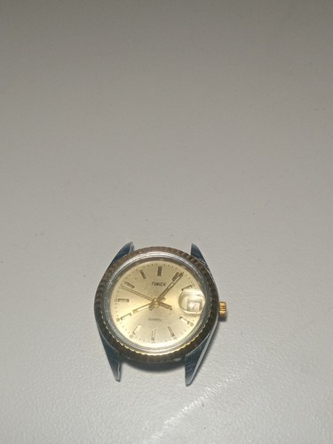 Vintage Timex Quartz Watch 25mm Cyclops Eye Date (Needs Battery) | eBay