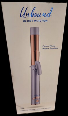 Conair Unbound Beaty in Motion 1" Cordless Curling Iron - New with Open ...