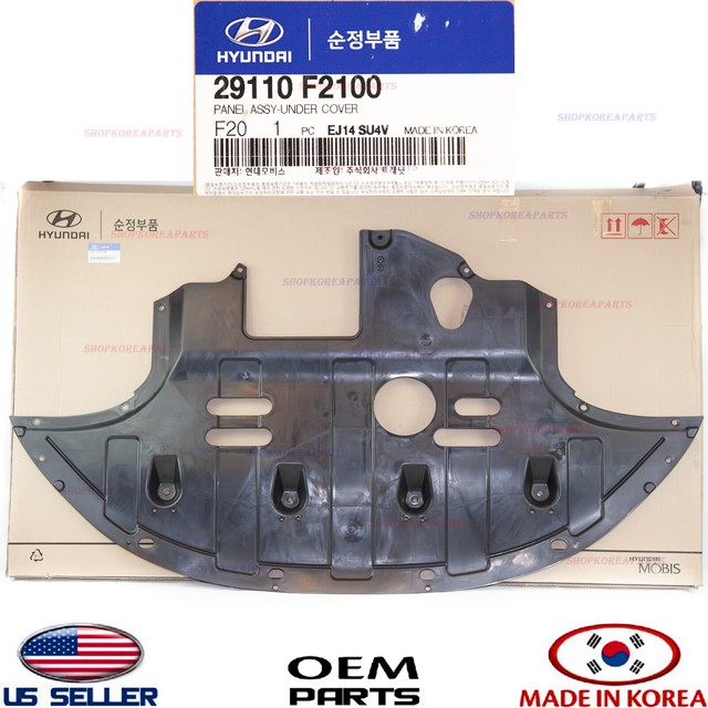 Hyundai OEM 17-18 Elantra Radiator Support-lower Shield 29110F2100 for ...