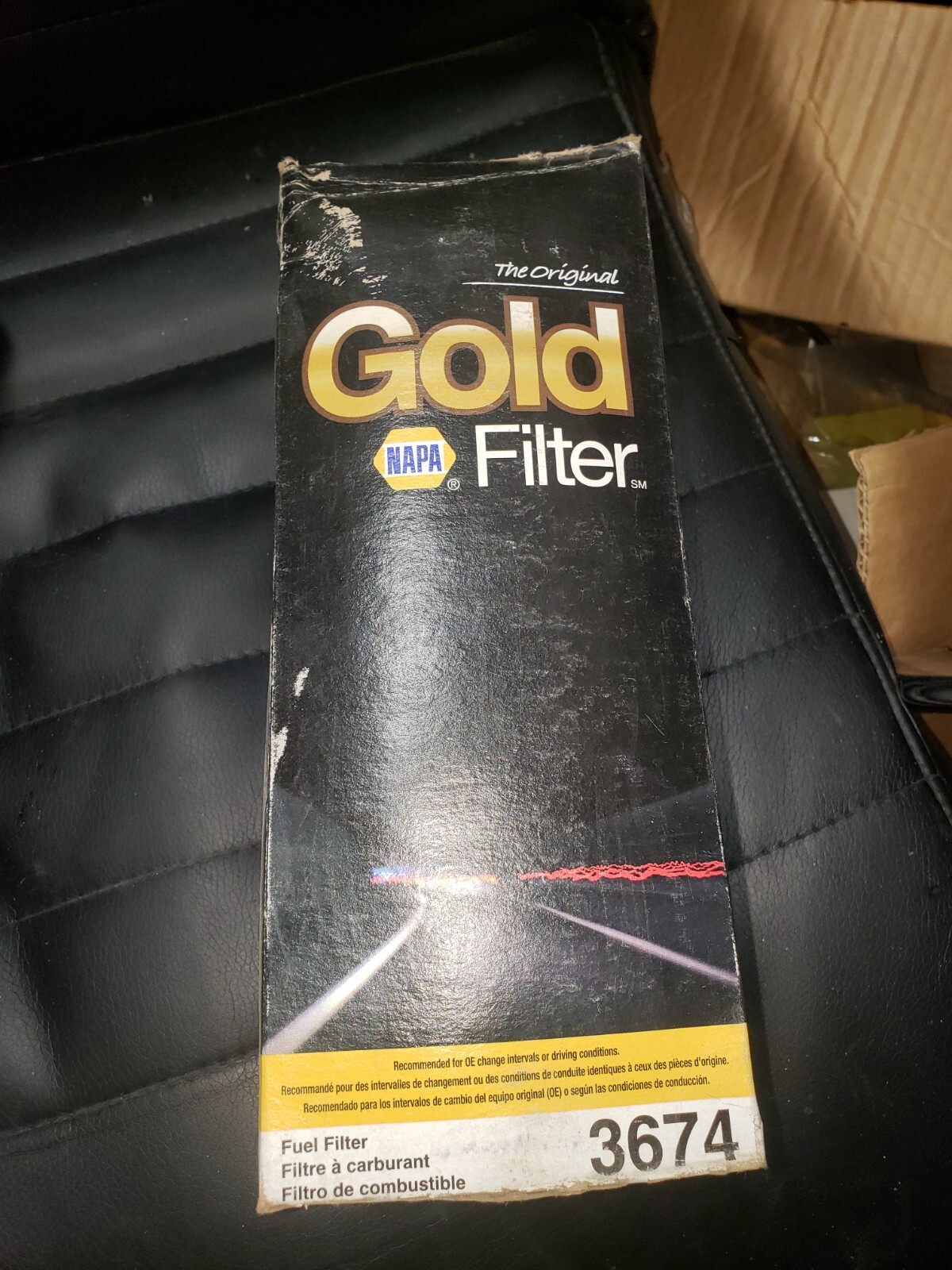 NAPA 3674 - Fuel filter cross reference