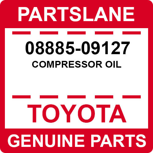 08885-09127 Toyota OEM Genuine COMPRESSOR OIL | eBay