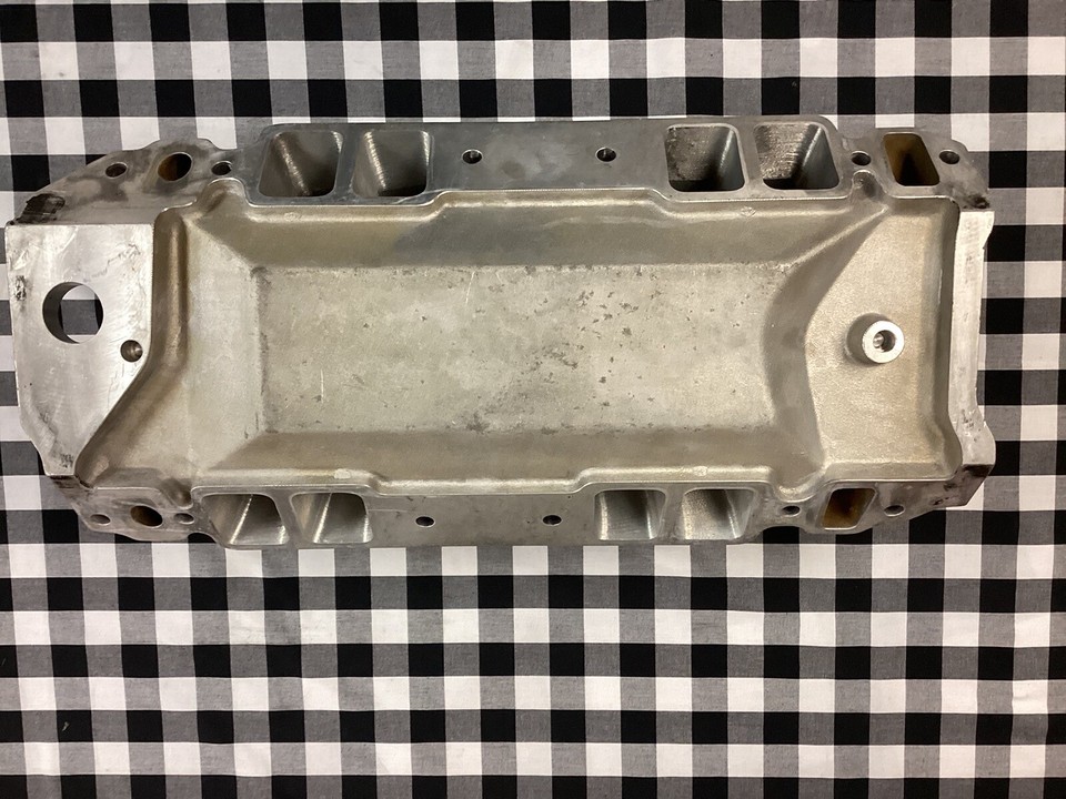 Brodix HV2012 Raised Runner Intake, BB Chevy Single Plane, 9.800 Deck ...