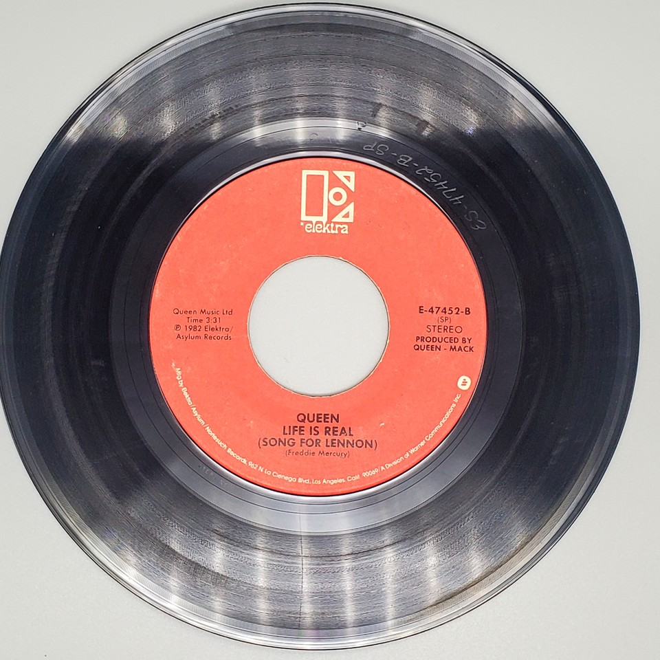 Queen Body Language Record 45 RPM Single E 47452 Elektra Records 1982 Y ...