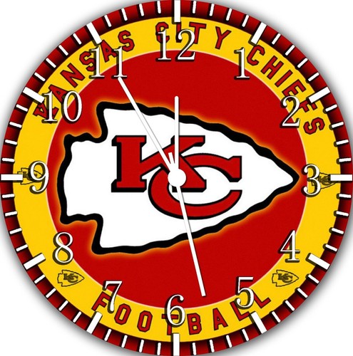 Kansas City Chiefs Wall Clock E414 Personalized option with adding ...