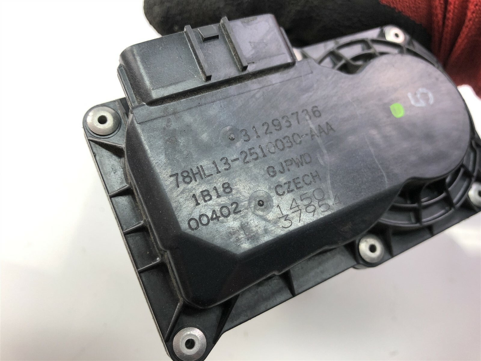 B786 VOLVO V40 21-19 THROTTLE BODY 31293736 | eBay