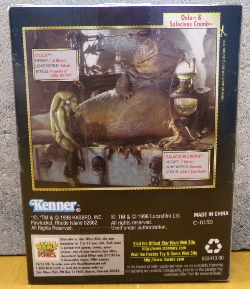 Jabba The Hutt And Oola