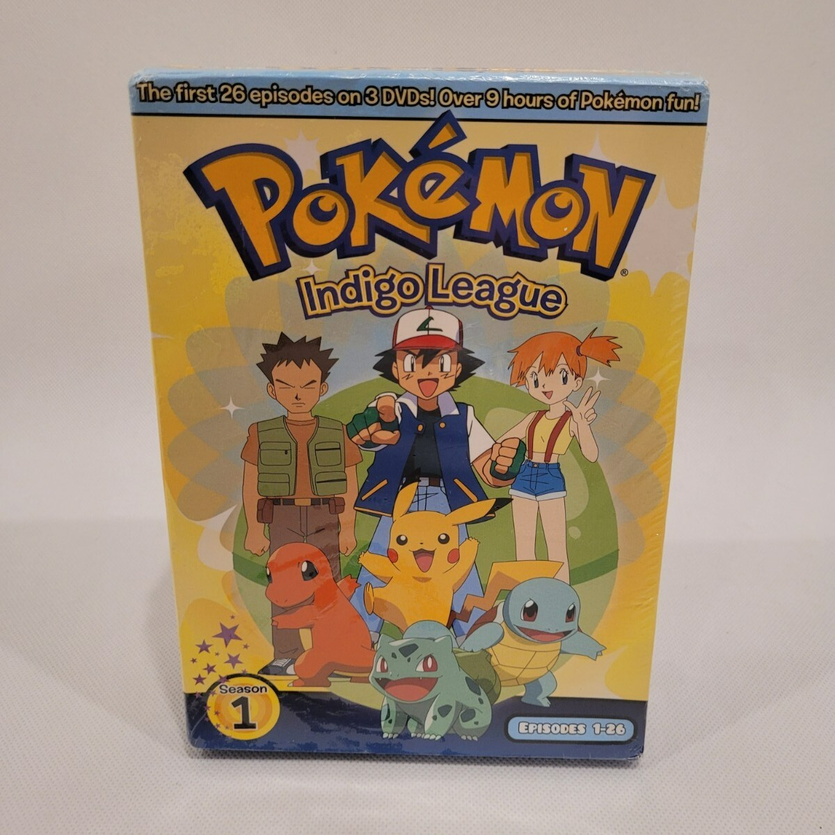 Pokemon - Season 1: Indigo League (DVD, 2006, 3-Disc Set, Dubbed) for ...
