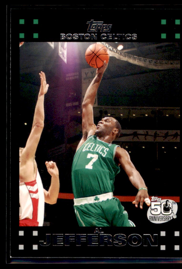 2007-08 Topps Gold Al Jefferson Boston Celtics #45 | eBay