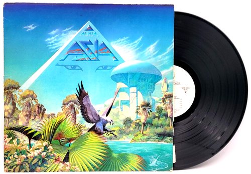ASIA - ALPHA - ROCK LP GEFFEN RECORDS GHS 4008 | eBay