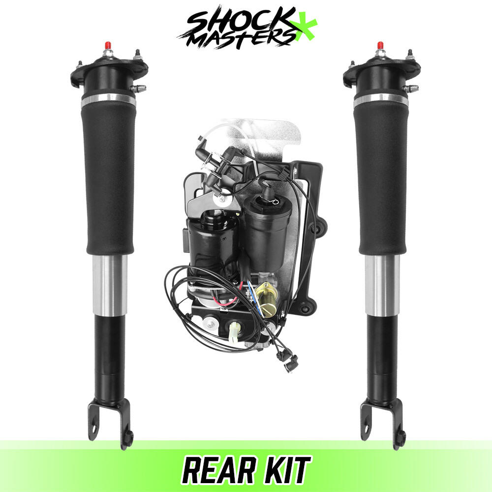 Rear Electronic Suspension Air Shocks Compressor for 2004-2009 Cadillac ...