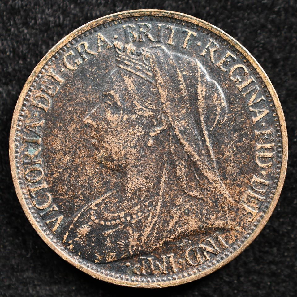 Great Britain 1 Farthing 1898, Coin, Inv#E366 | eBay