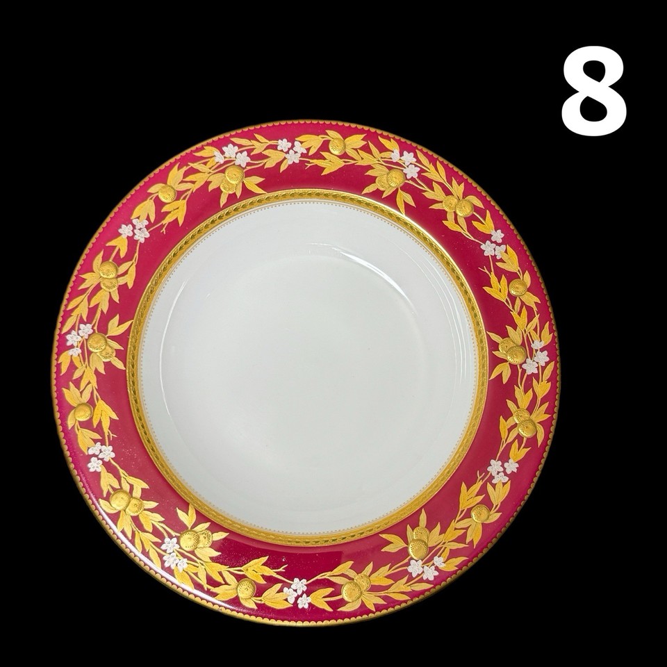 Tiffany & Co Brownfield China Plates, Set of 12, Antique 1860’s | eBay