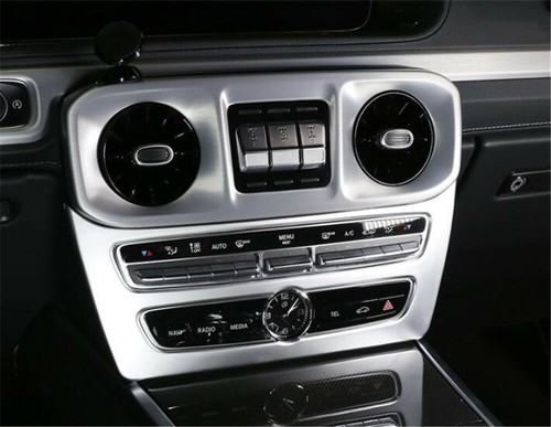For Benz G Class W463 G500 G63 2019+ Silver ABS Central Control Volume ...