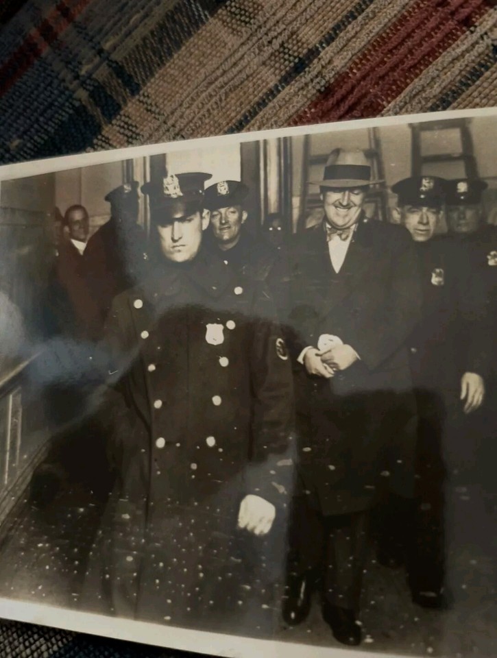 1928 GEORGE MCMANUS ARRESTED FOR ARNOLD ROTHSTEIN MURDER IRISH MOB ...