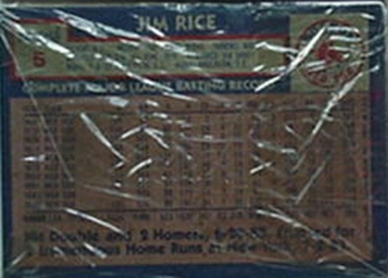 1984 NESTLE UNOPENED PACK (JIM RICE SHOWING | eBay