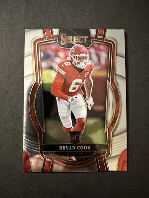 2022 Panini Select Bryan Cook Rookie RC Kansas City Chiefs | eBay