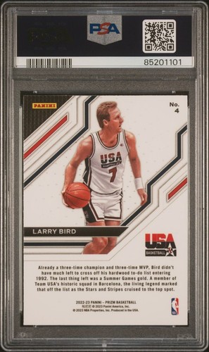 2022-23 Panini Prizm - USA Basketball Larry Bird #4 for sale online | eBay