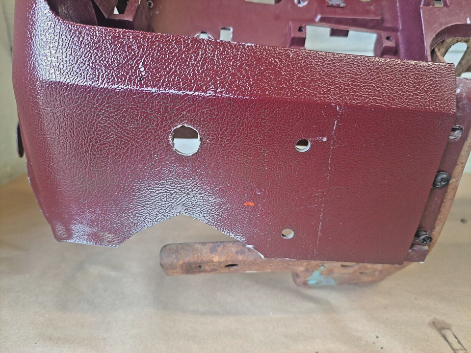 1981-1993 Dodge Ram Pickup Truck D250 D350 D150 Red Dashboard Shell ...