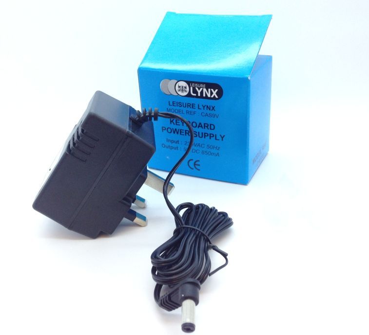 Casio AD-5 AD5 Keyboard Power Supply Replacement UK Adapter 9V AD-5E ...