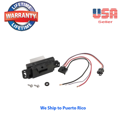 Blower Motor Resistor Speed Control Module Kit WITH CONNECTOR 19329838 ...