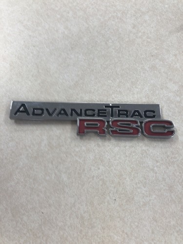 OEM FORD EXPLORER ADVANCETRAC RSC EMBLEM LOGO BADGE SIGN SYMBOL 06 07 ...