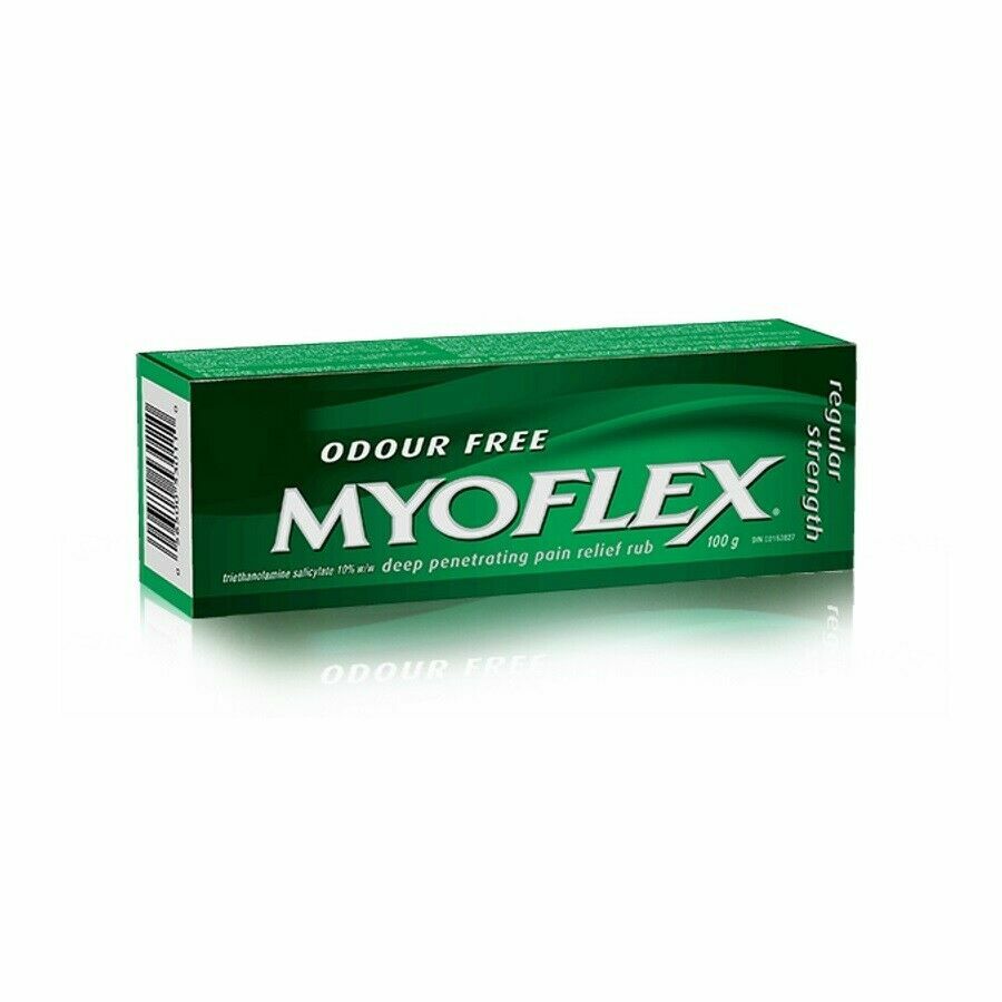 Myoflex Regular Strength Deep Penetrating Pain Relief Rub Cream 100g ...