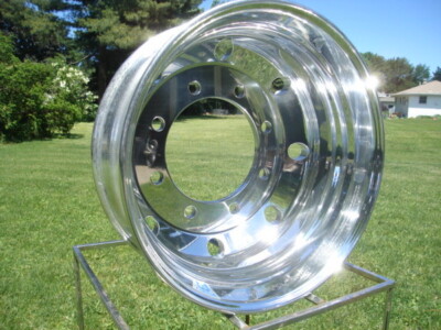 1)19.5 x 7.5 " ALCOA 773497 FRONT/REAR ALUMINUM WHEELS 8 ON 275MM BP ...