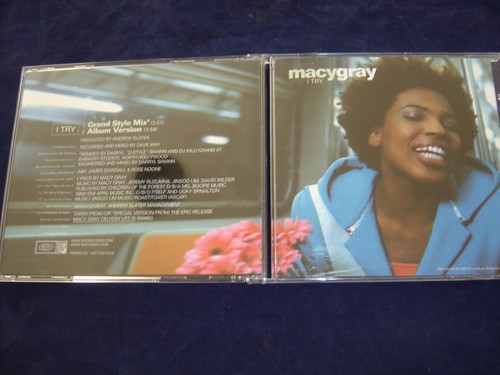 MACY GRAY I TRY 1999 US PROMO 2 TRACK CD SINGLE | eBay