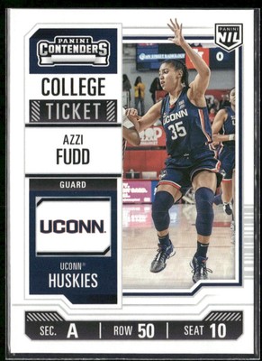 2024-25 Panini UCONN Collegiate #29 Azzi Fudd - College Ticket | eBay