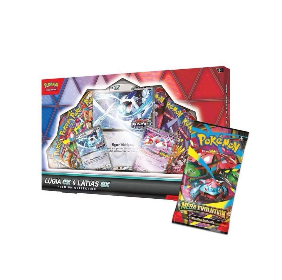 Lot 4x Pokemon Lugia Ex Latias Ex Premium Collection 10 Packs Preorder ...