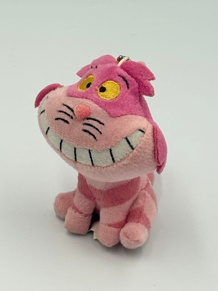 Disney Alice in Wonderland Keychain Cheshire Cat Ball Mascot | eBay ...