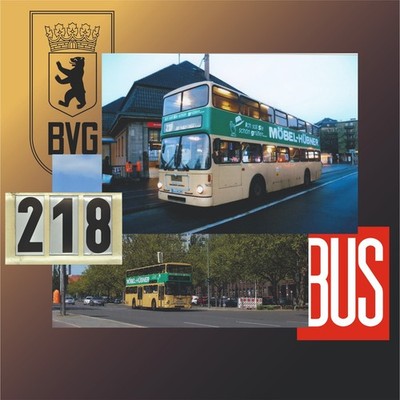 2 Fotos, BVG, MAN SD200, Linie 218, 2016+18 | eBay.de