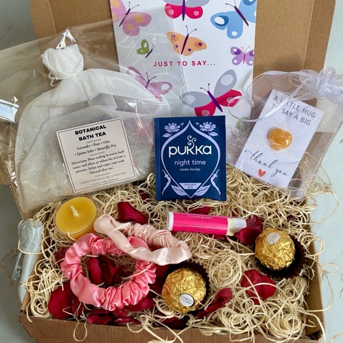 Personalised Ladies Luxury Pamper Hamper Spa Box Set Letterbox Gift For ...