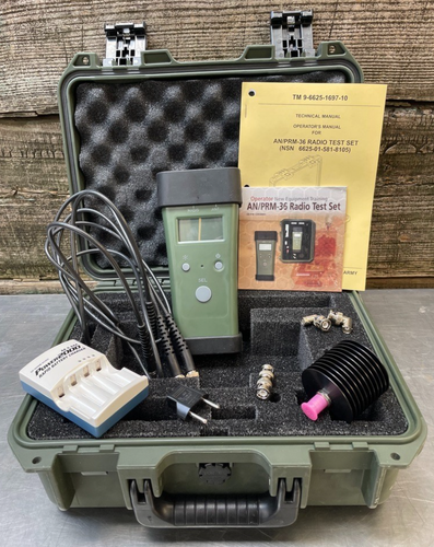 DRS Technologies AN/PRM-36 Radio Frequency Test Set Model No. 900858 ...