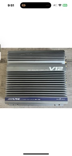 Alpine V12 MRV-T500 2/1 Channel Power Amplifier Duo - B Circuit | eBay
