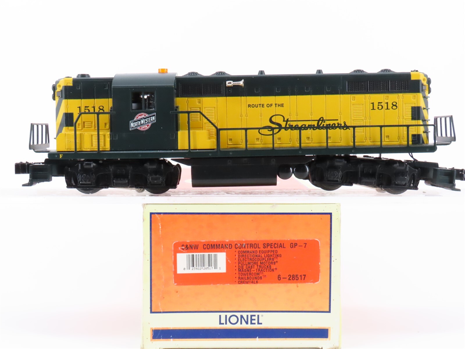O Gauge 3-Rail Lionel 6-28517 CNW Chicago & Northwestern GP7 Diesel ...