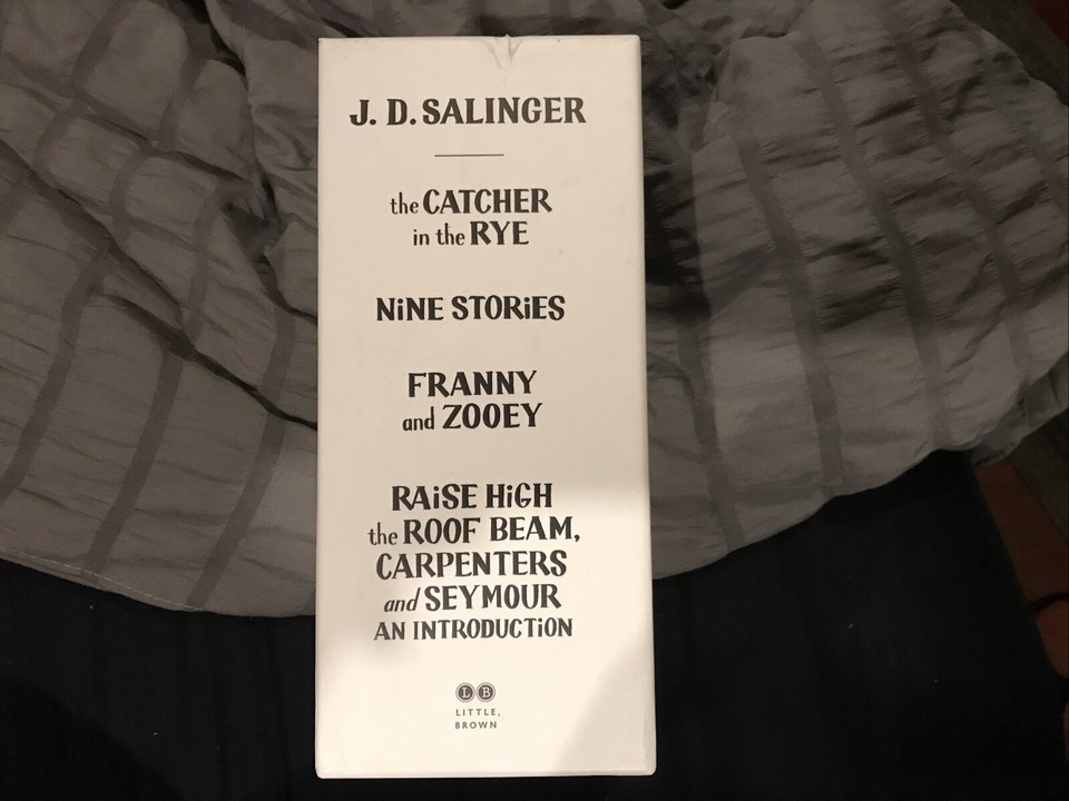 JD SALINGER BOXED SET 4 HC/DJ BOOKS CATCHER, FRANNY, AND OTHERS. 9780316134828 | eBay
