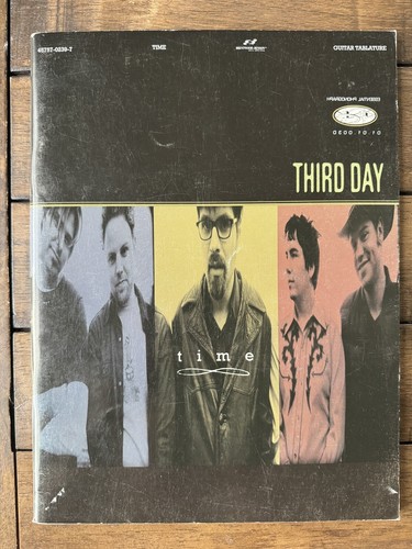 THIRD DAY - TIME: GUITAR TAB FOLIO BOOK *Excellent Condition* 45757 ...