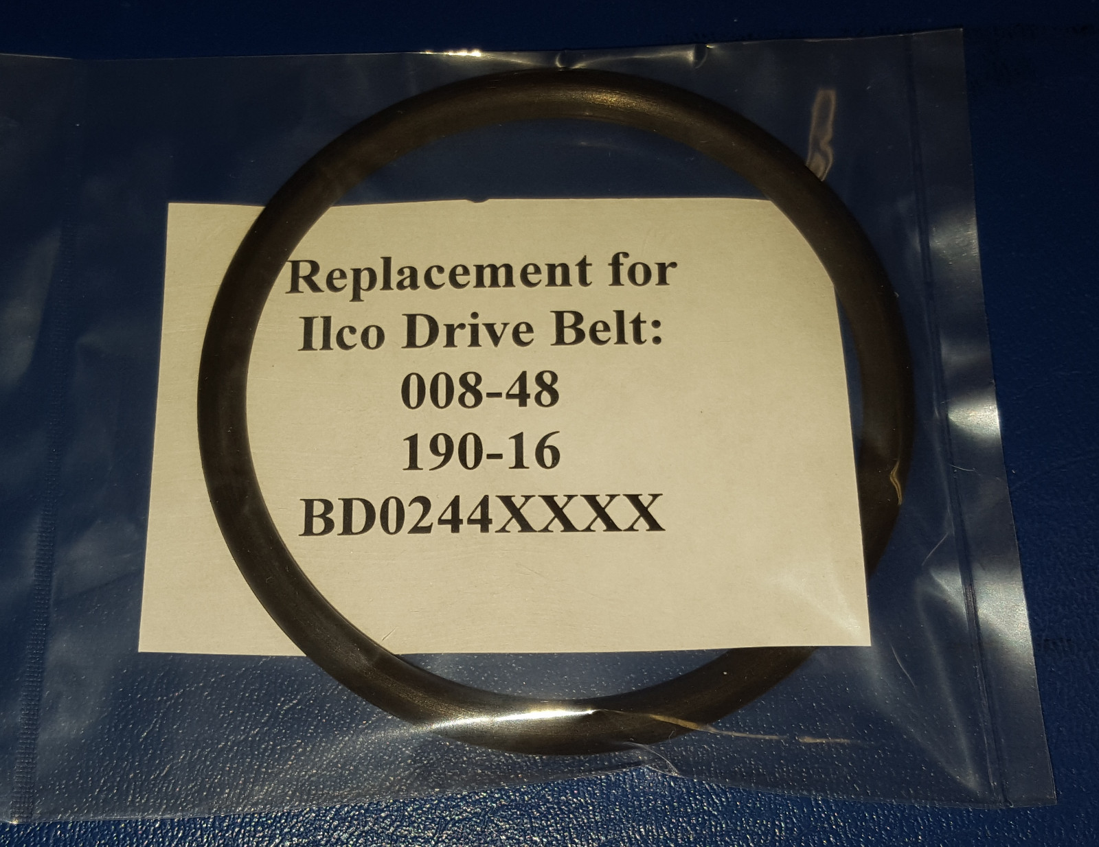 Replacement Part: Drive Belt for Ilco Key Model 008 - Replaces 008-48 ...