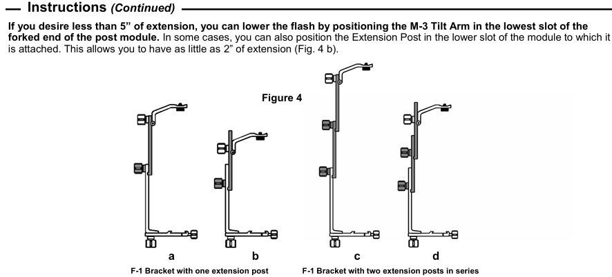 New Wimberley M-6 Extension Post Flash Bracket Module (Blemished) | eBay