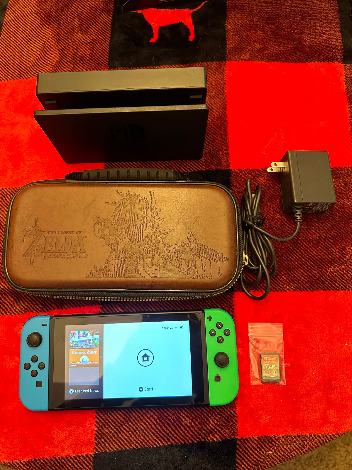 Nintendo Switch The Legend of Zelda - The Breath of the Wild console | eBay