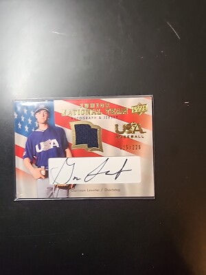 2008 Upper Deck #USJR-GL Garrison Lassiter Patch /226 (AU, RC) - NM ...