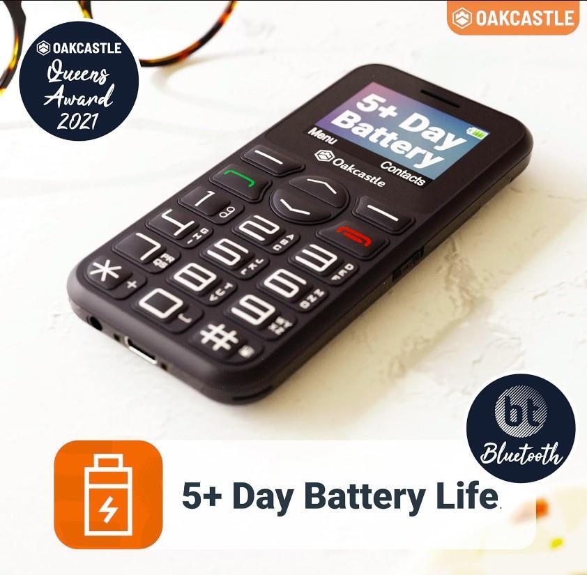 Dual Sim Basic Mobile Phone for seniors 4G, 64MB, 5 Day Battery ...