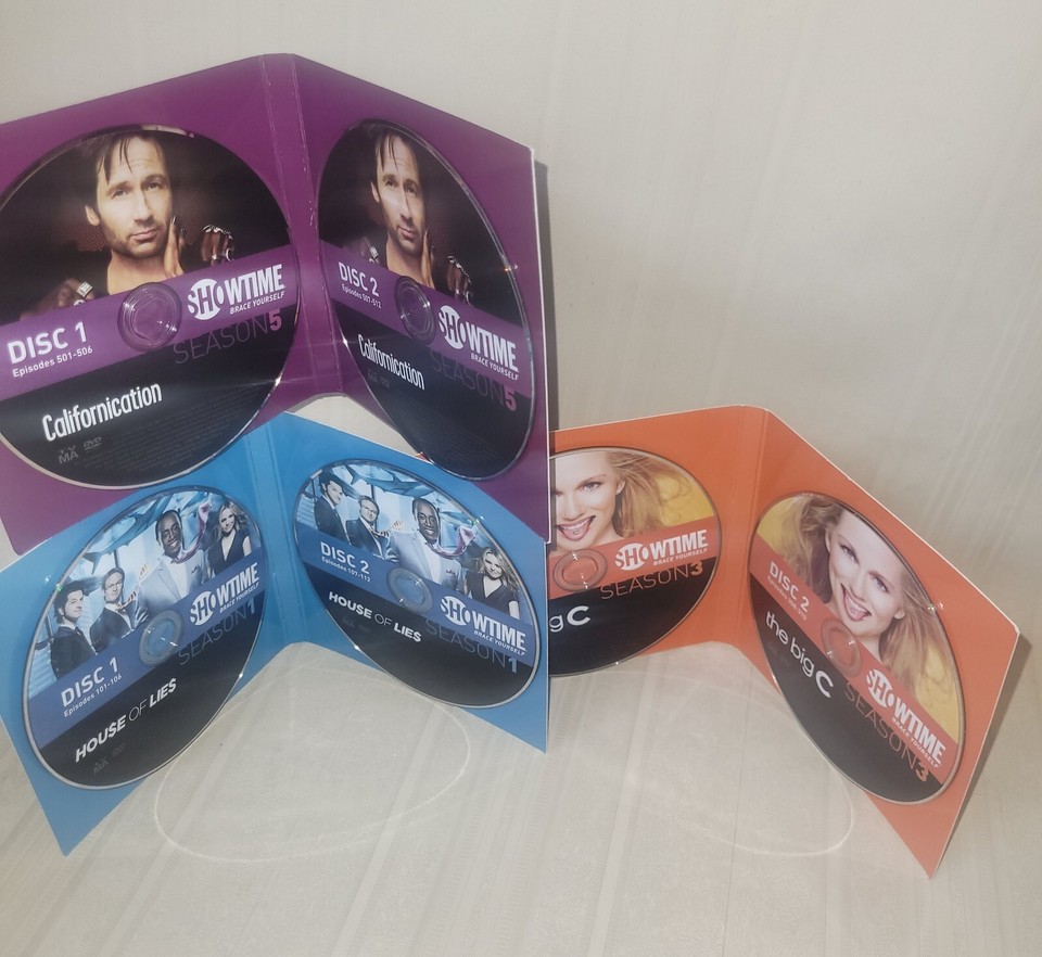 Complete Showtime 2012 Season Promotional GIFT DVD Box Set Dexter Weeds ...