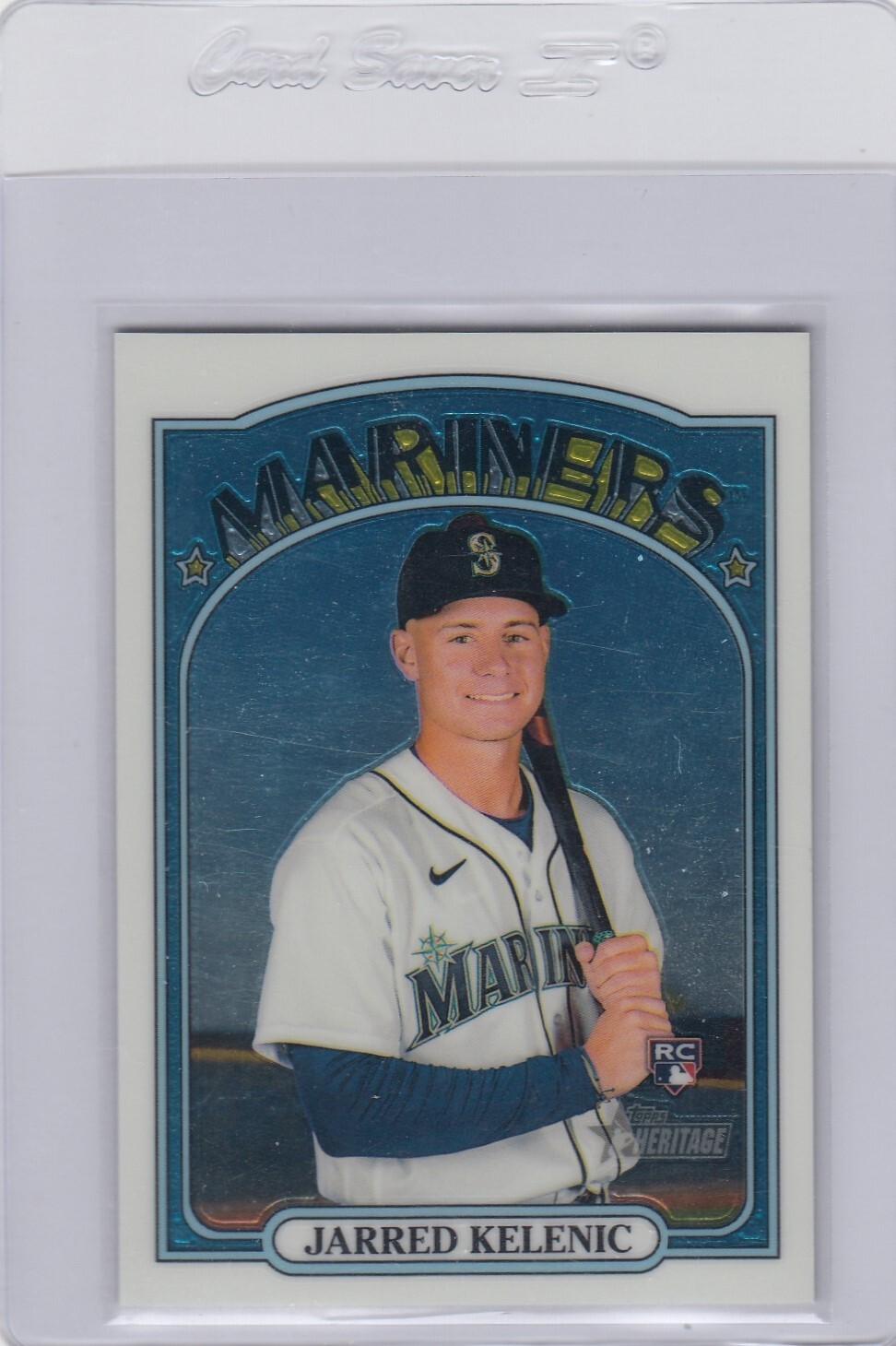 2021 TOPPS HERITAGE HIGH NUMBER JARRED KELENIC MARINERS CHROME ROOKIE ...