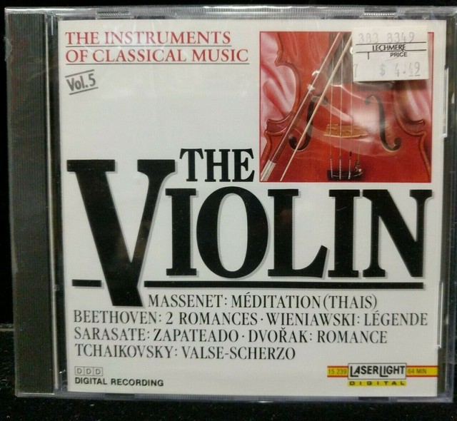 The Instruments of Classical Music, Vol. 5: The Violin (CD, Jun-1990 ...