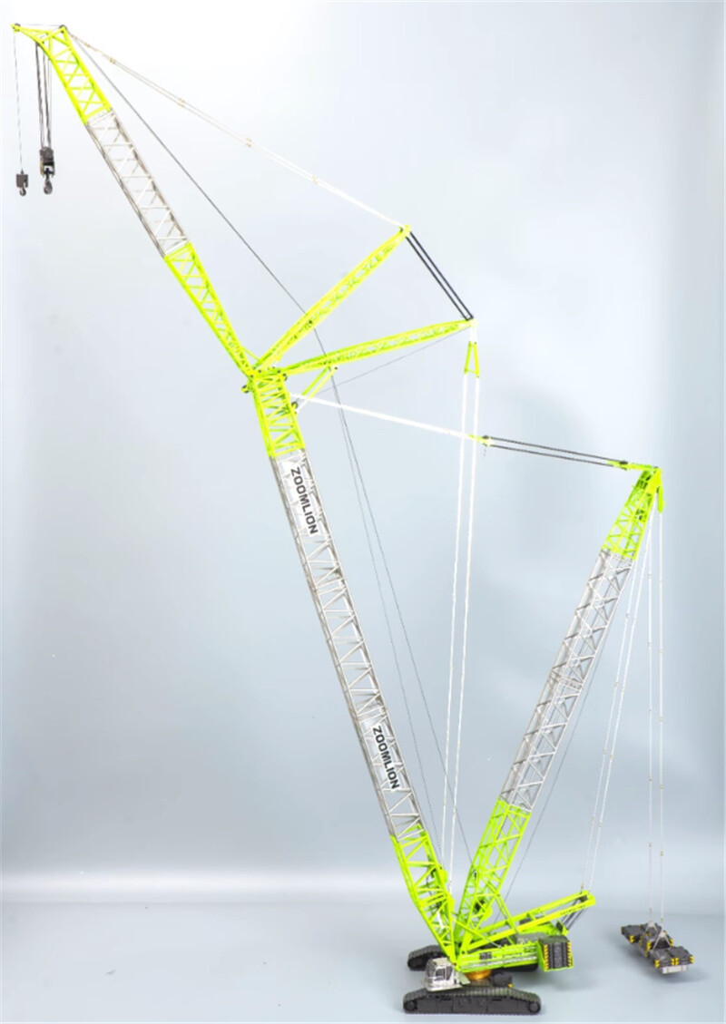 1/50 Truck Model ZOOMLION ZCC9800W Crawler Crane Aurora Green gift | eBay