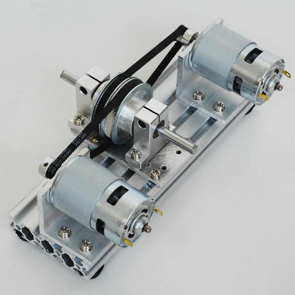 12/24V DC Dual Spindle Motor Drive Kit 775 795 895 Motor Large Torque ...